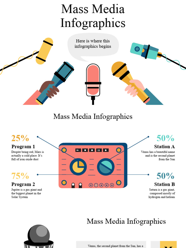 Mass Media Infographics | PDF | Planets | Solar System