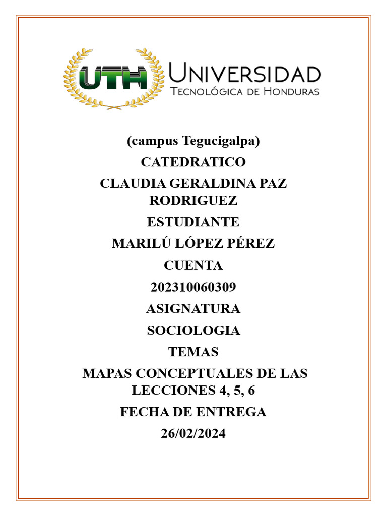 Tarea. 1 II Parcial de Sociología Mapas Conceptuales. | PDF | Discriminación y relaciones ...