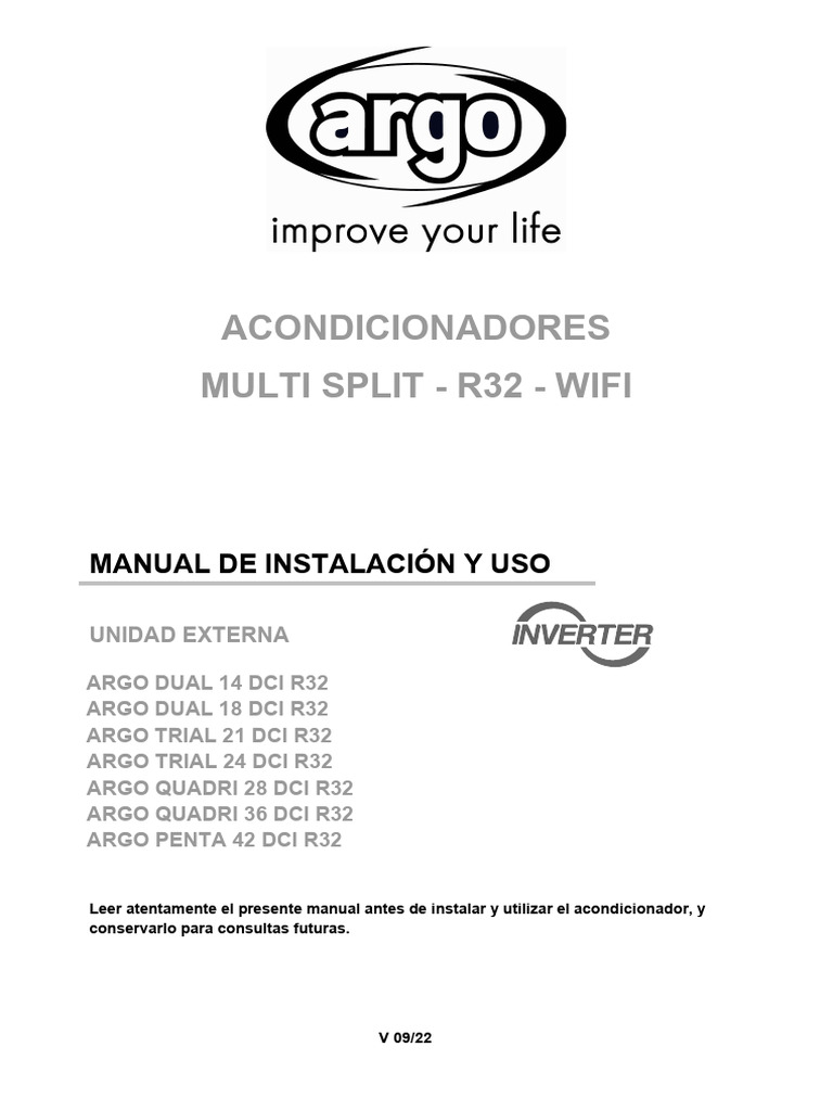 Manual Instalación A/C Multi Split | PDF
