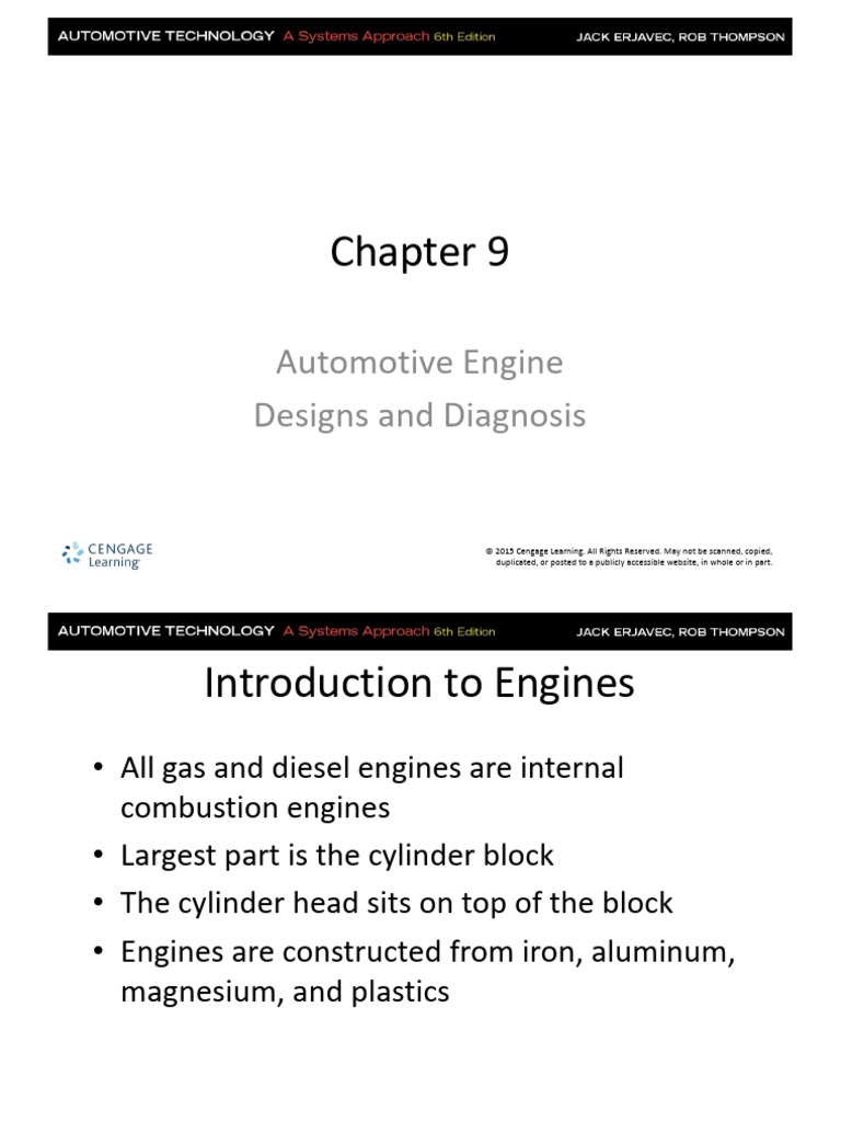 Chapter 9 - Review | PDF | Engines | Vehicles