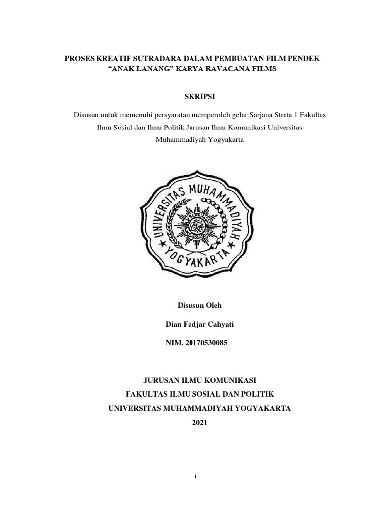 Proses Kreatif Sutradara Film | PDF | Karier & Perkembangan | Ilmu Sosial