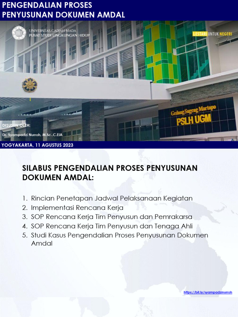 (2023) Pengendalian Penyusunan Dokumen Amdal | PDF
