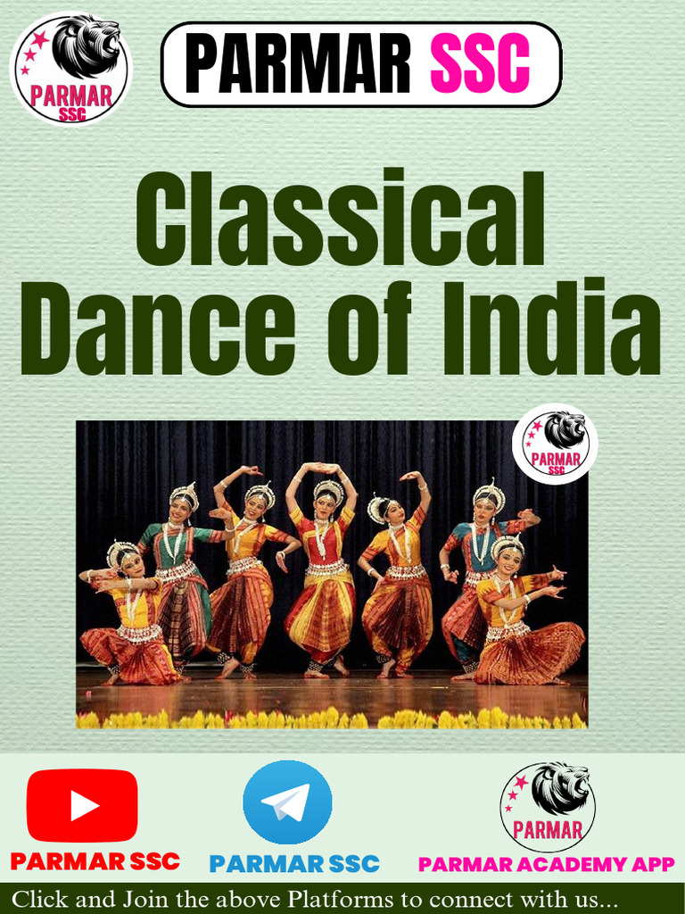 Classical Dance Static GK Parmar SSC | PDF
