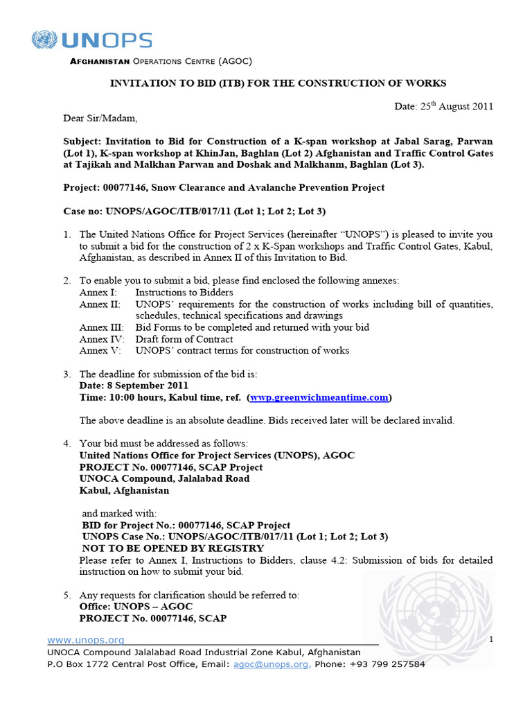 ITB Construction of K-Span and Gates | Download Free PDF | Payments ...