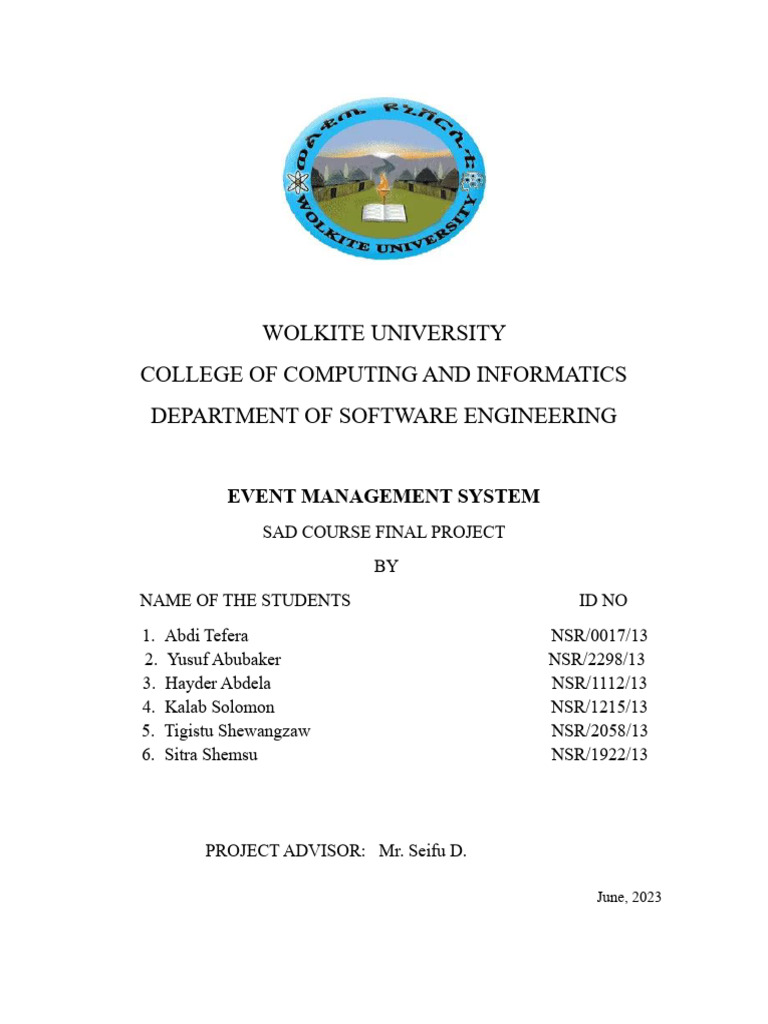 Software Engineering Project | PDF | Information Security | Usability