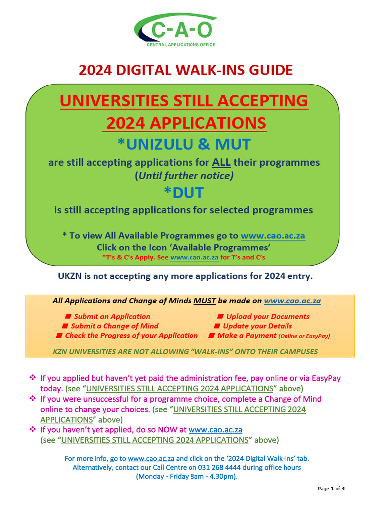 2024 Digital Walk-Ins - Learner Guide | PDF | Credit Card | Payments