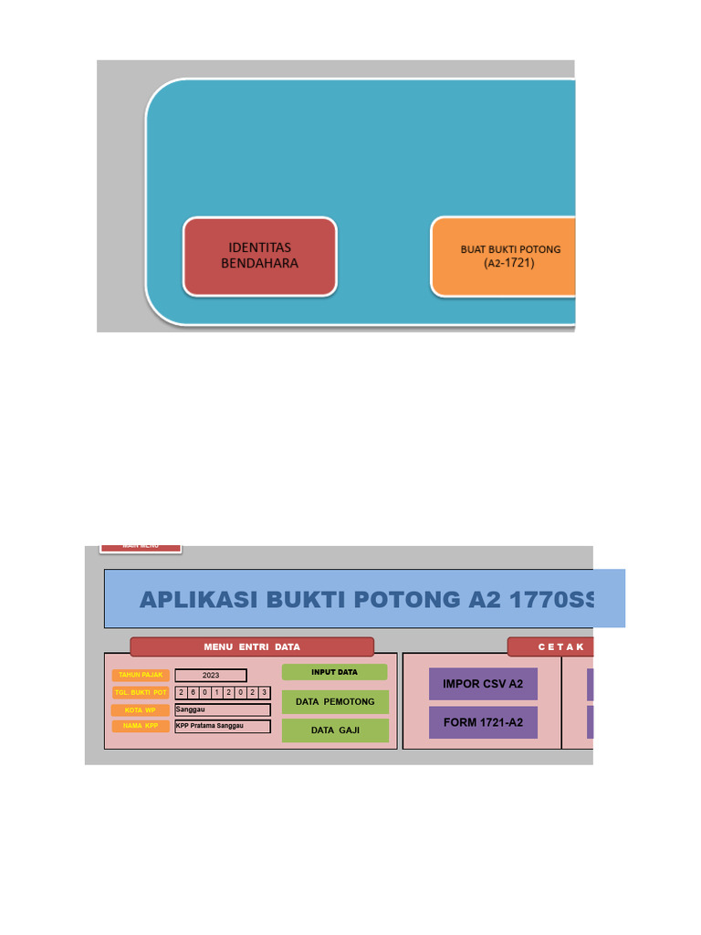 1721 A2 Form Bupot BKPSDM 2024 (Dinas Di Luar) | PDF
