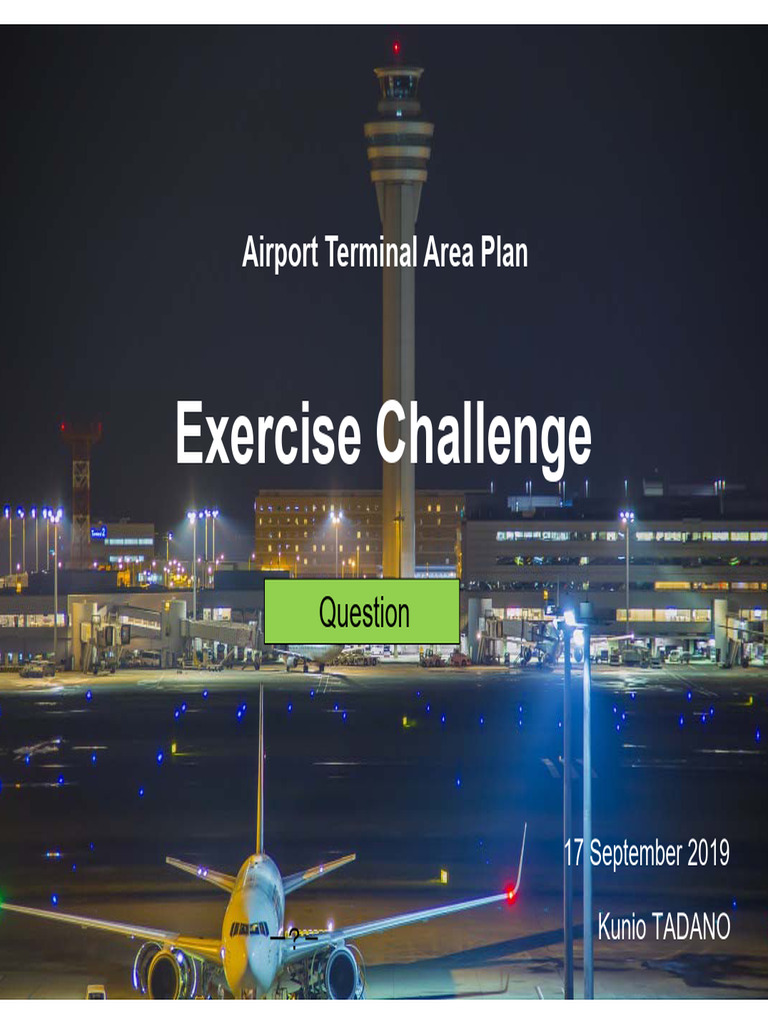 0904-2 - Exercise of Airport Terminal Planning (Question | PDF ...