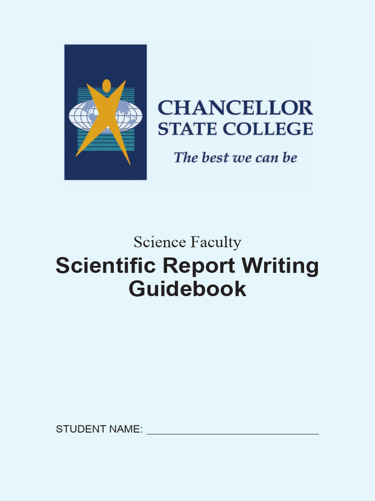 Scientific Report Writing Guidebook | PDF | Argument | Experiment