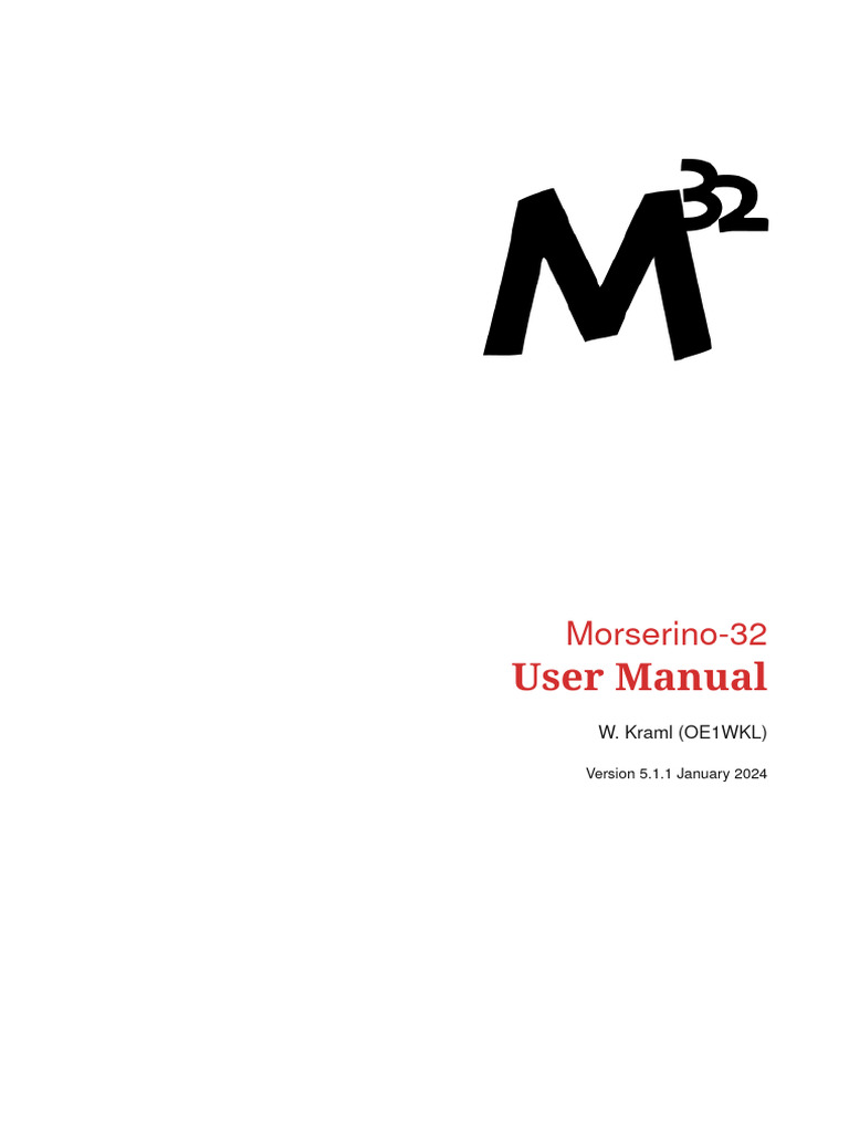 m32 User-Manual v5 | PDF | Computing | Computer Engineering