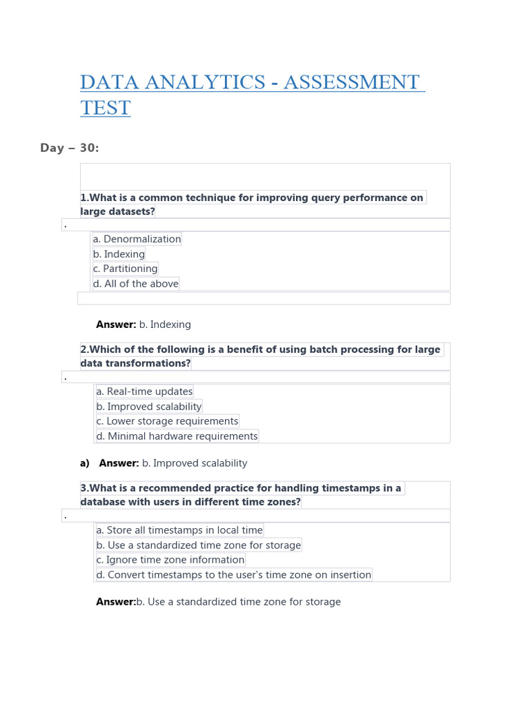 Data Analytics 30 60 Pdf Database Index Databases 0092