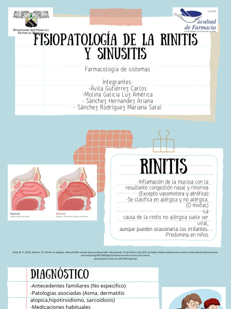 Rinitis y Sinusitis - 20240220 - 142449 - 0000 | PDF | Alergia | Medicina CLINICA