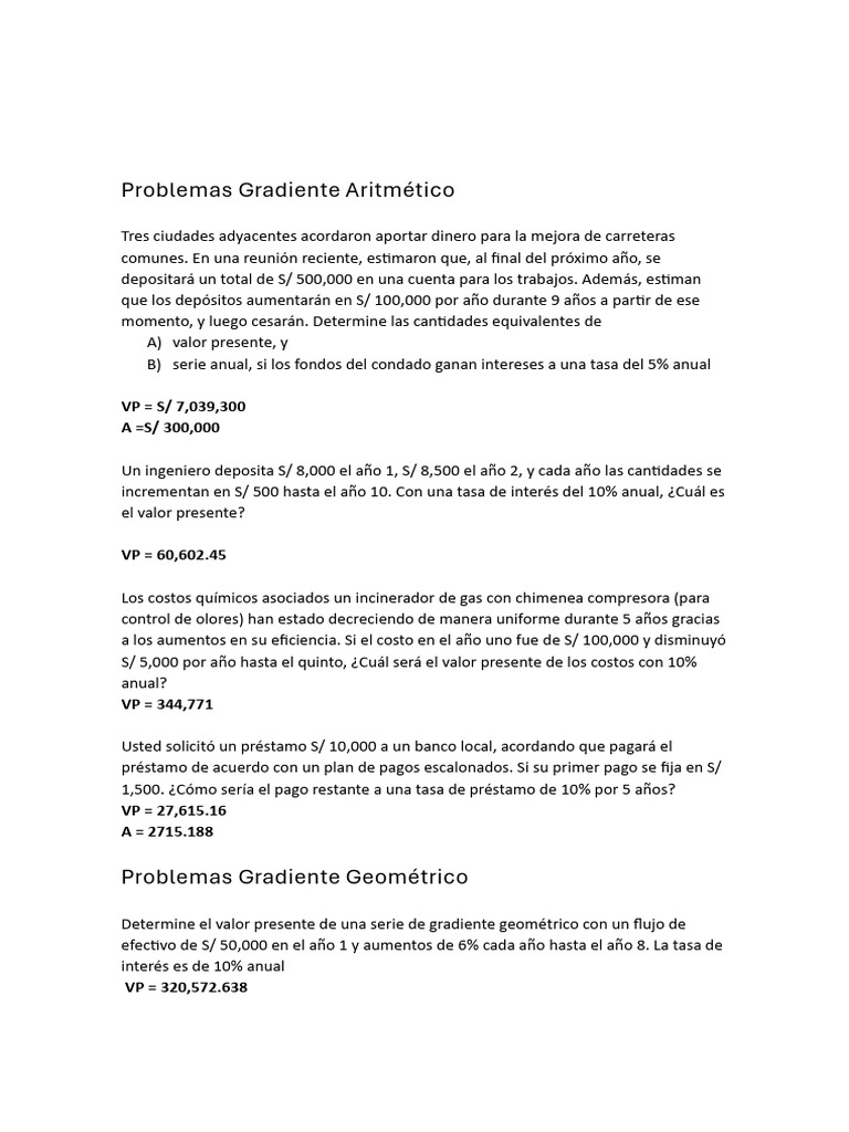 Ejercicios para La PC3 | PDF | Business | Crédito