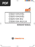 Kioti Daedong CK2610 (H), CK3510 (H), CK4010 (H) Tractors Service ...