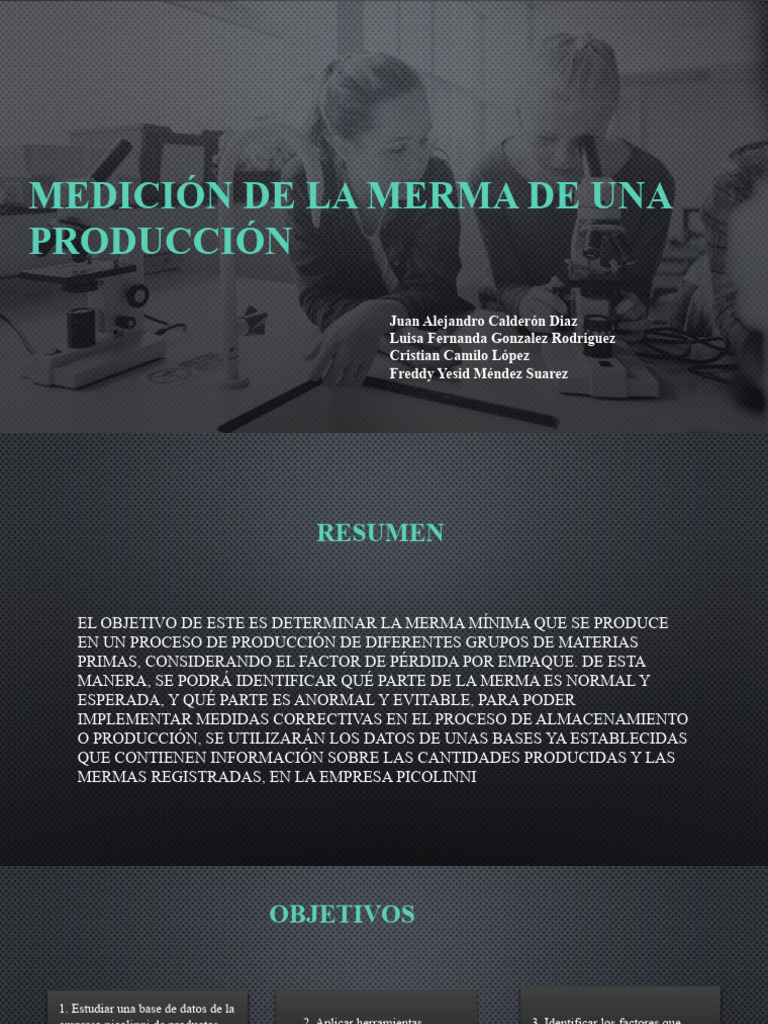 Análisis de Merma en Producción Aromática | PDF | Business