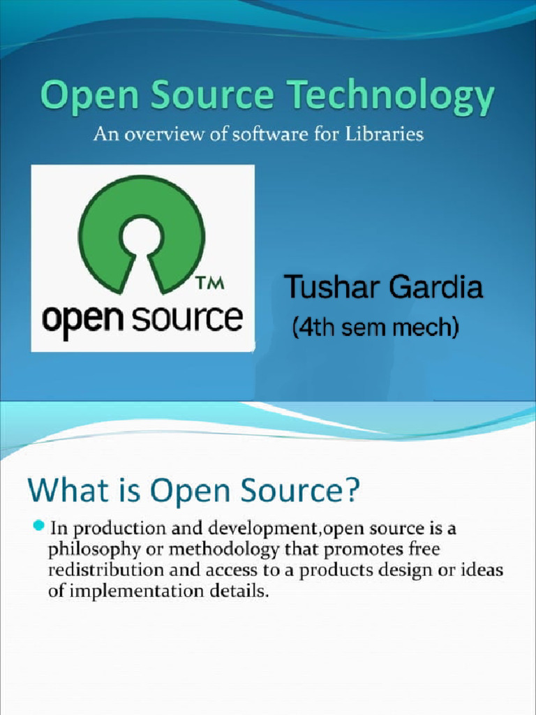 Open Source | PDF