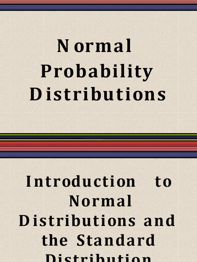 Normal Distribution Part 2 | PDF | Normal Distribution | Probability Distribution