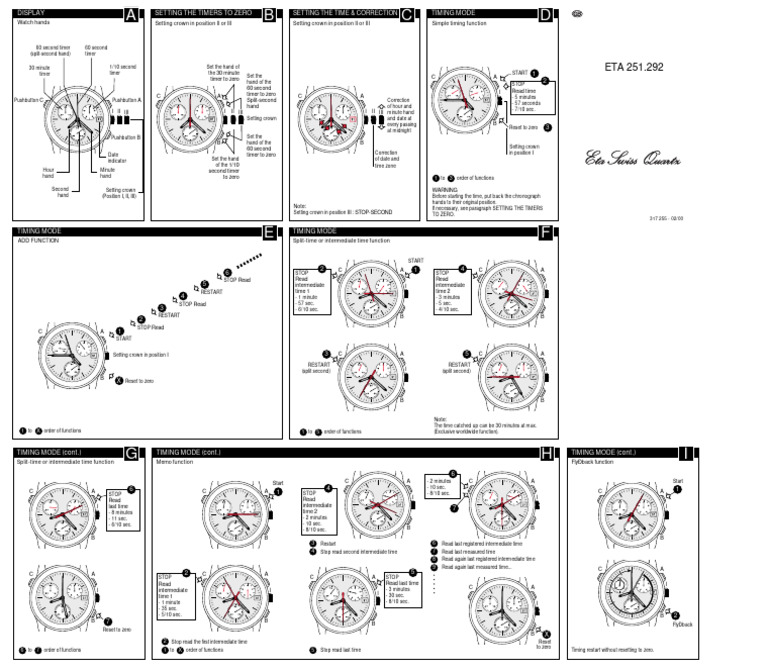 How To Change Citizen Watch Time and Date | PDF | Watch | Portable Tools