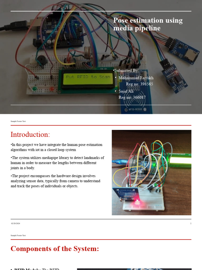 Instrumentation PPT Farrukh | PDF | Radio Frequency Identification | Internet Of Things