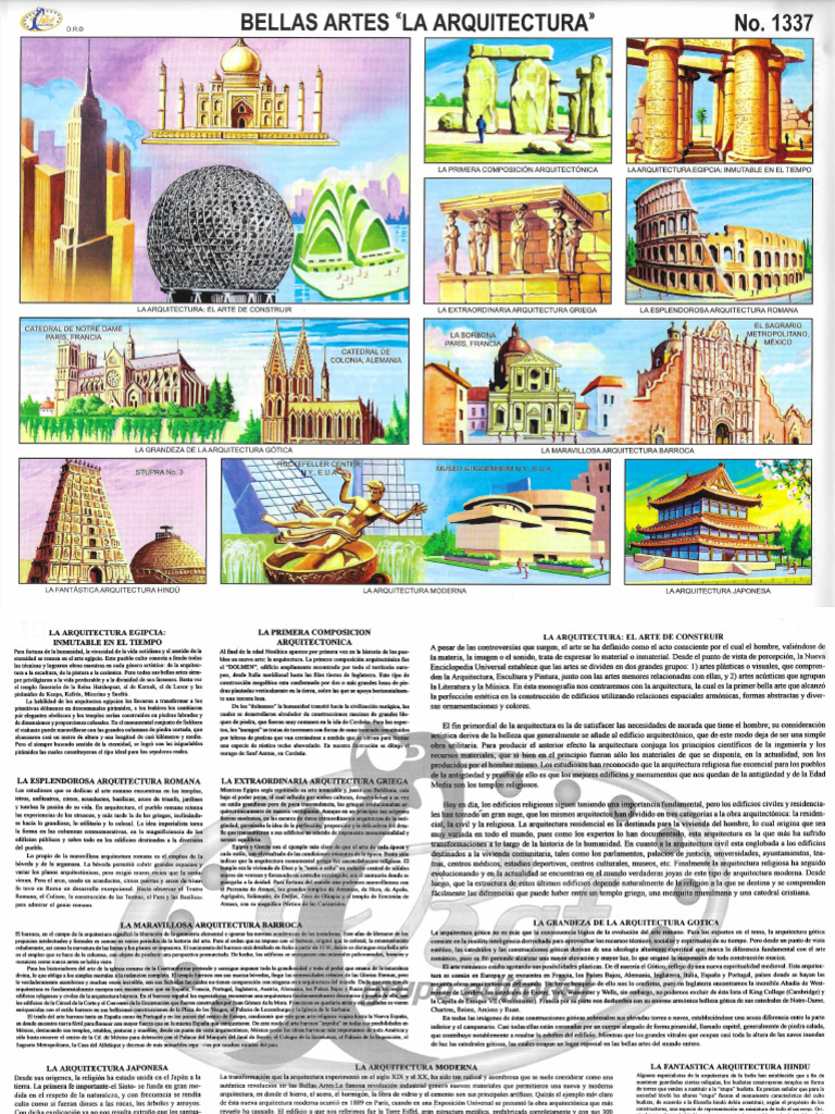 Bellas Artes La Arquitectura | PDF