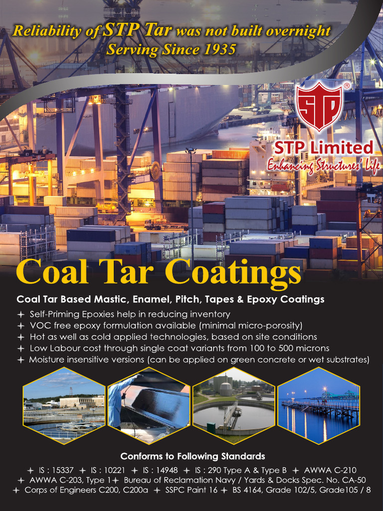 STP Coal Tar Epoxy Leaflet | PDF