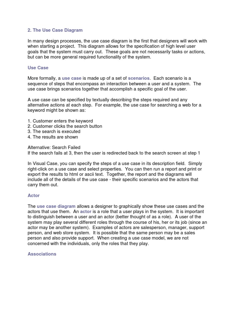 Use Case | Download Free PDF | Use Case | Software Development