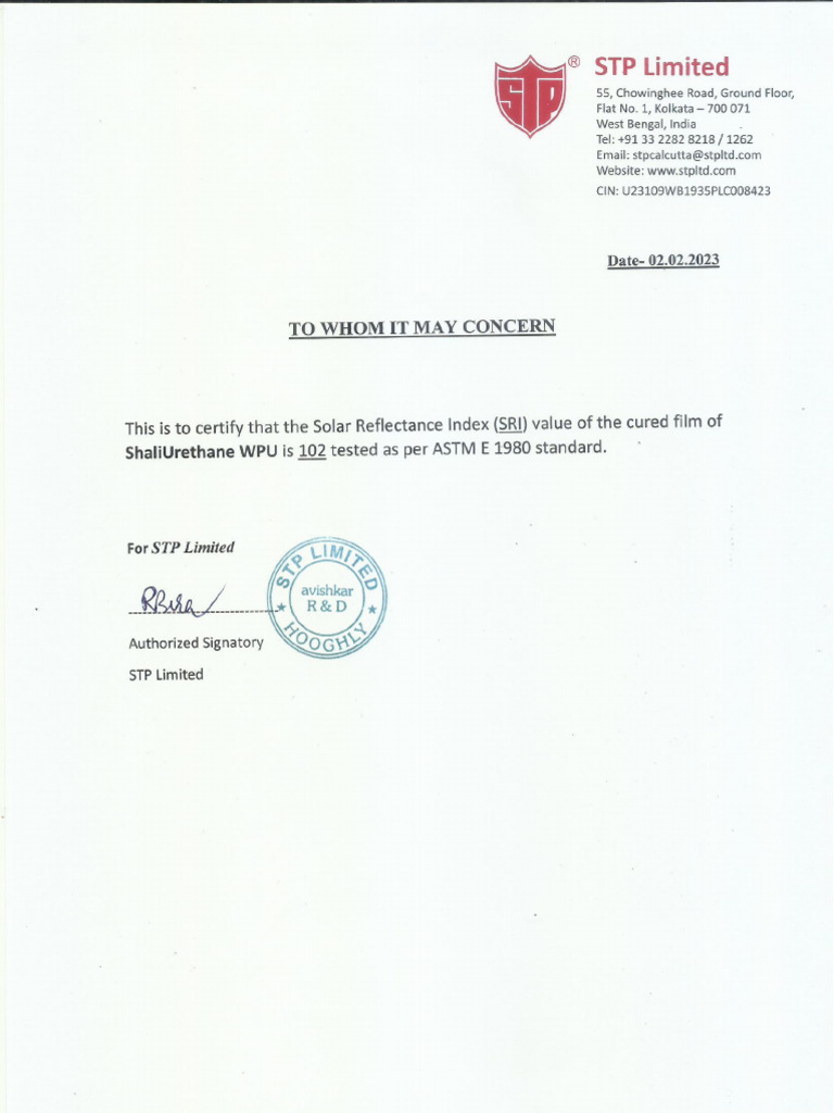 Declaration For ShaliUrethne WPU | PDF