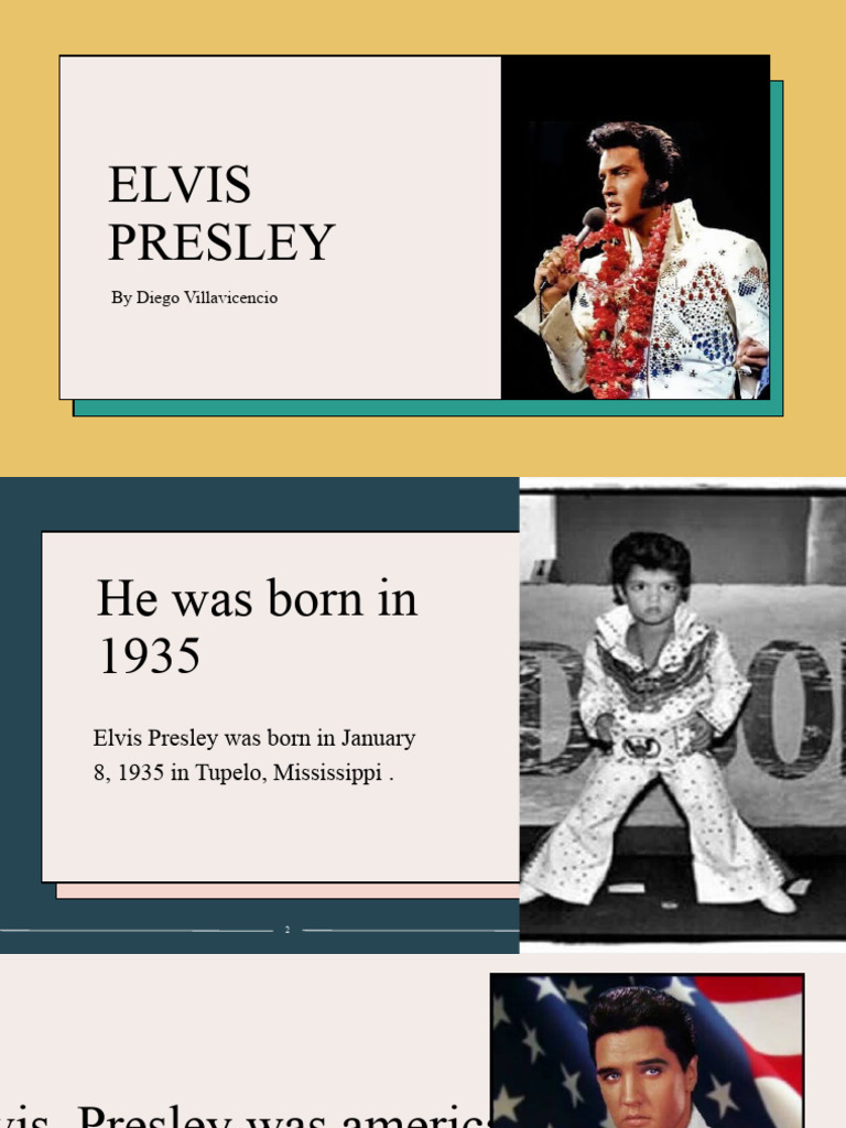 Elvis Presley Presentation | PDF
