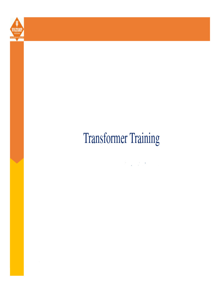 Transformer Training (Compatibility Mode) | PDF | Transformer | Nature