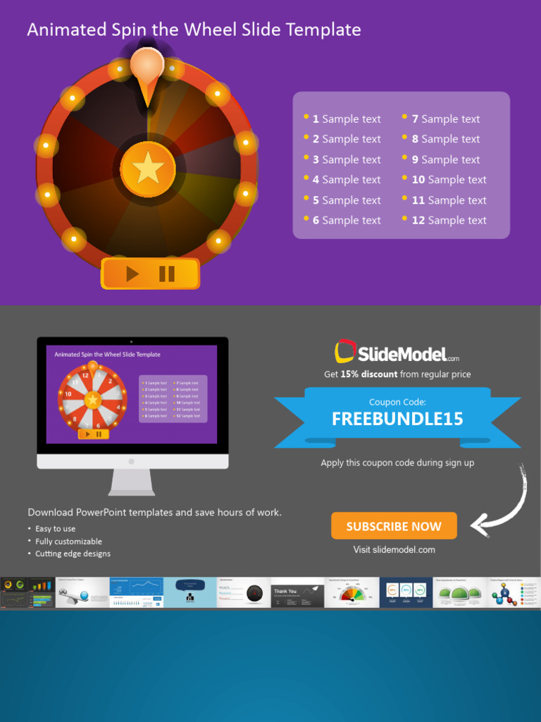 Engaging Spin the Wheel Template | PDF | Career & Growth