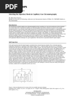 Split and Splitless Injection | PDF | Gas Chromatography | Laboratory ...