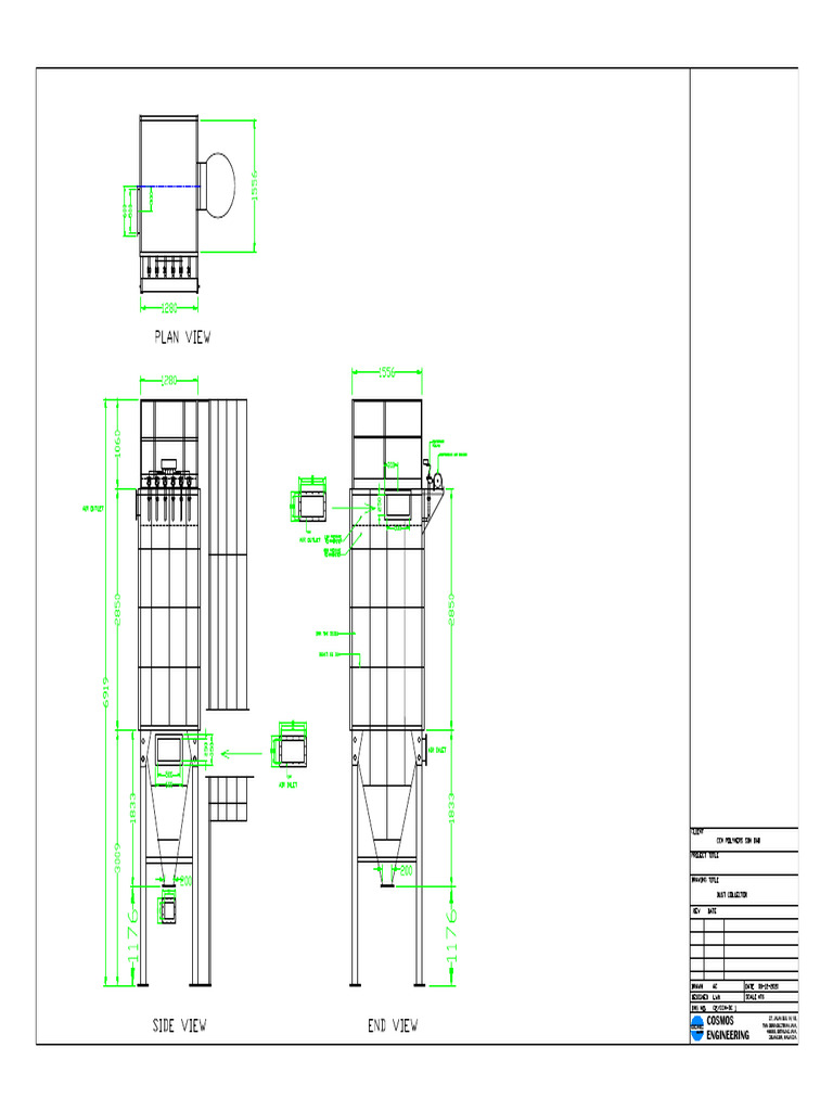 DWG - Dust Collector (As Built) | PDF