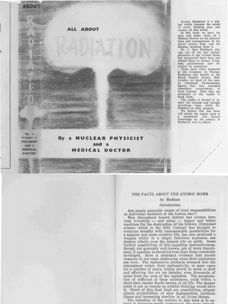 1957 All About Radiation Orig - OCR | PDF | Radioactive Decay | Nuclear ...