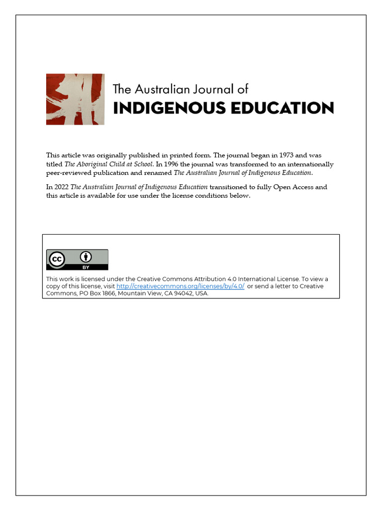 Cultural Interface in Indigenous Education | PDF | Knowledge | Science