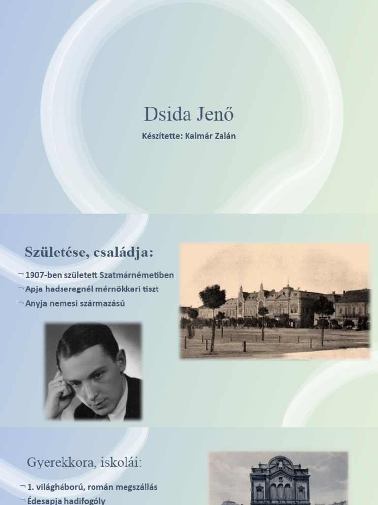 Dsida Jenő | PDF