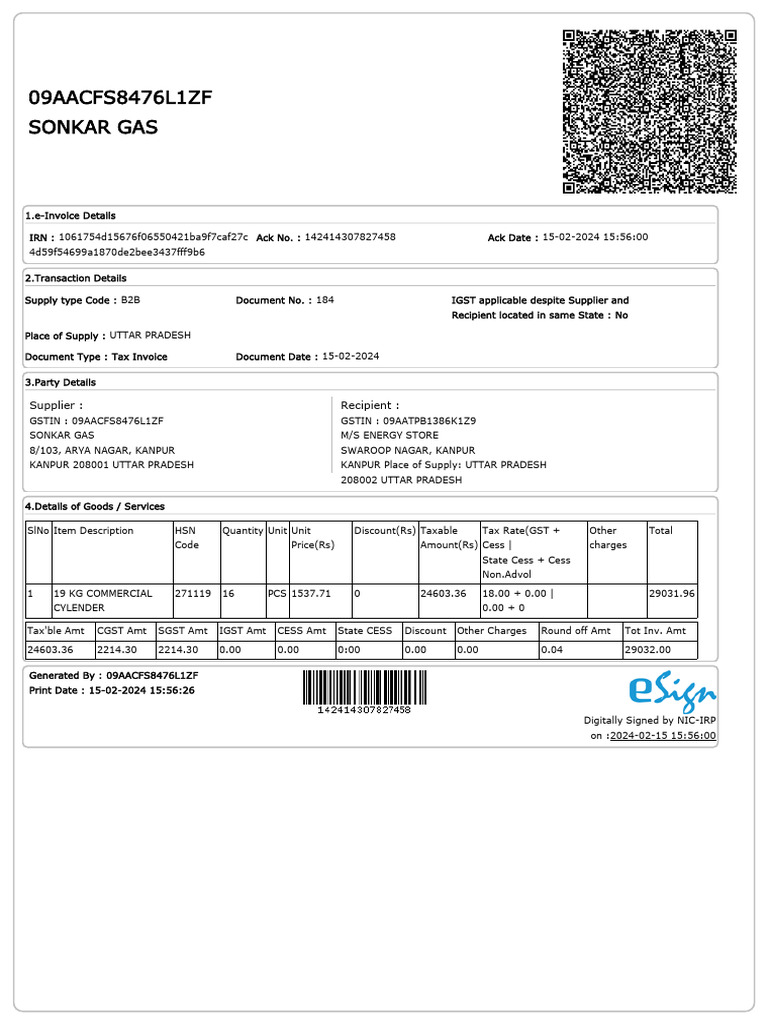 Einv 1 | PDF | Trade | Business