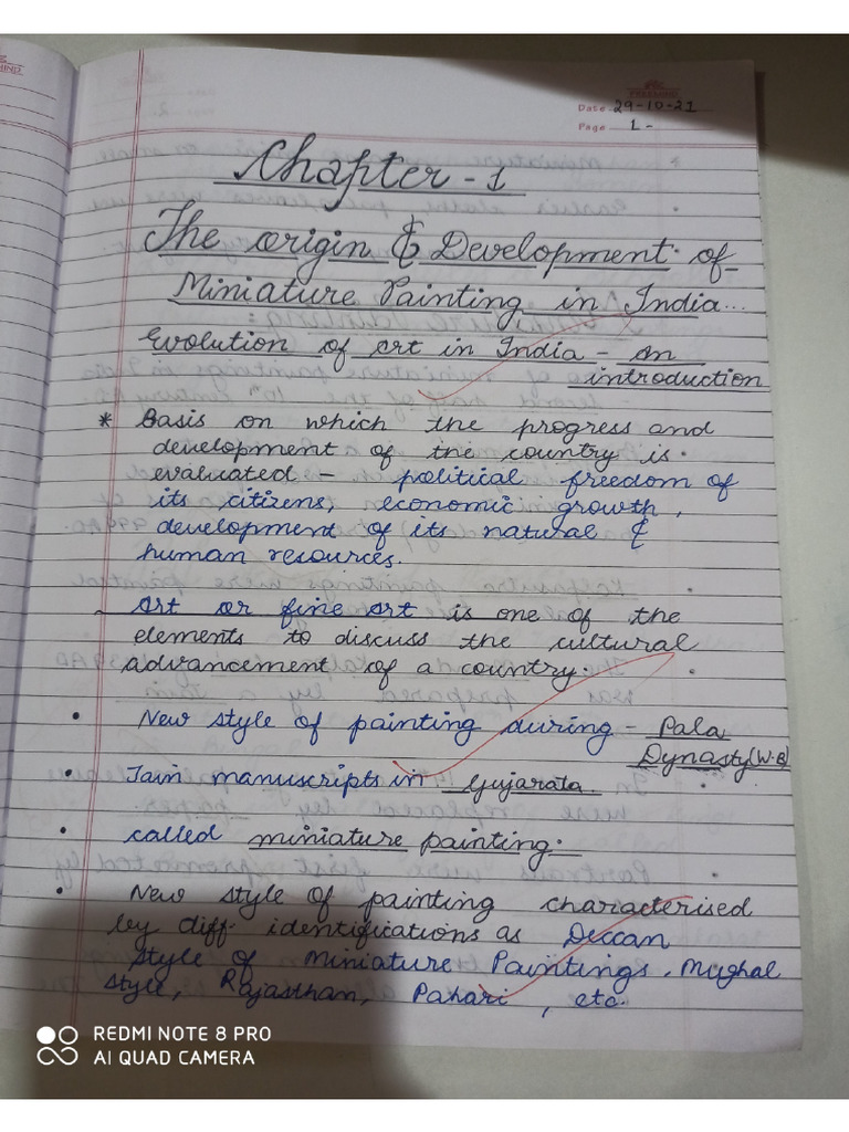 Painting Notes | PDF