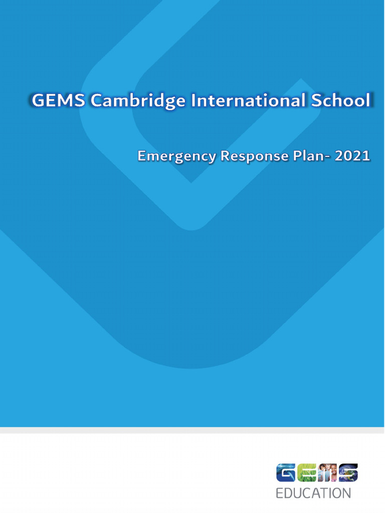 School Emergency Response Plan Template | PDF | Emergency | Crisis ...