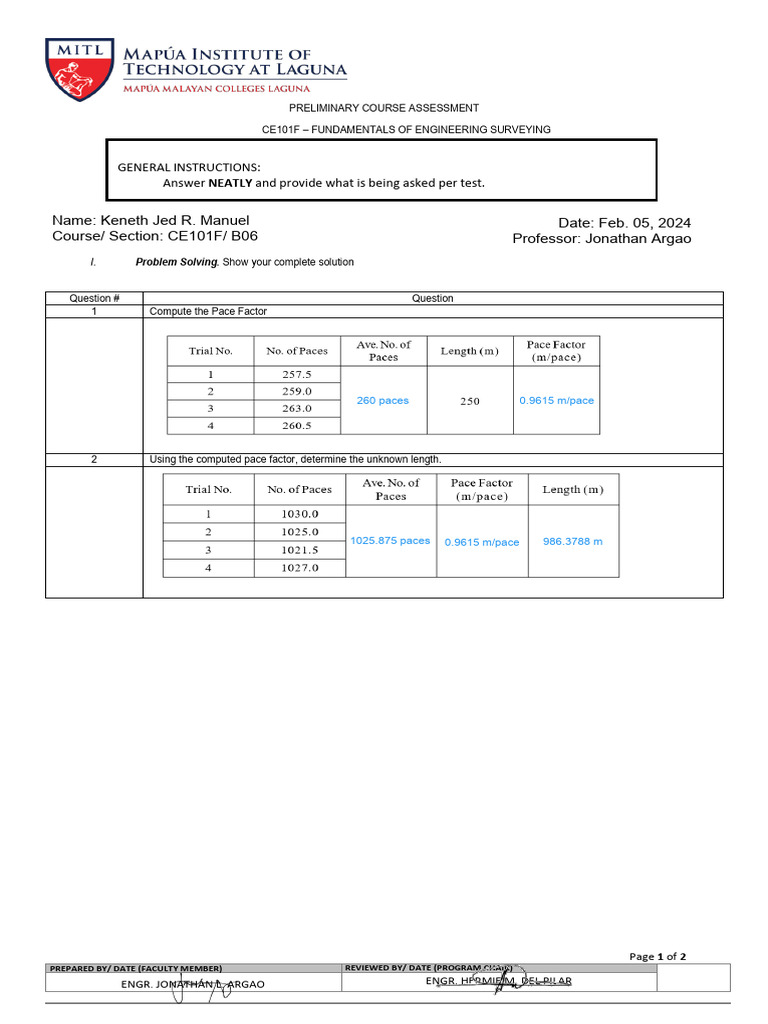B06 - Manuel - Module Assessment | PDF | Science