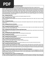Daftar Kbli Dan Tingkat Resiko | PDF