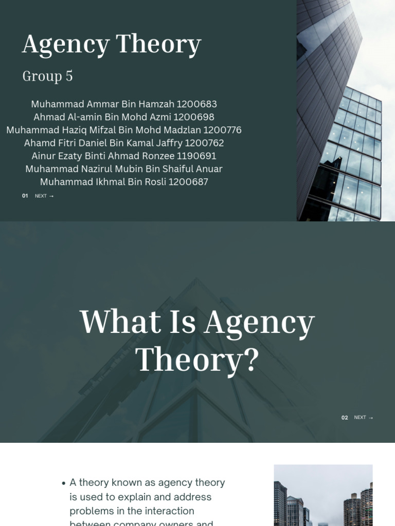Agency Theory | PDF | Incentive | Employment
