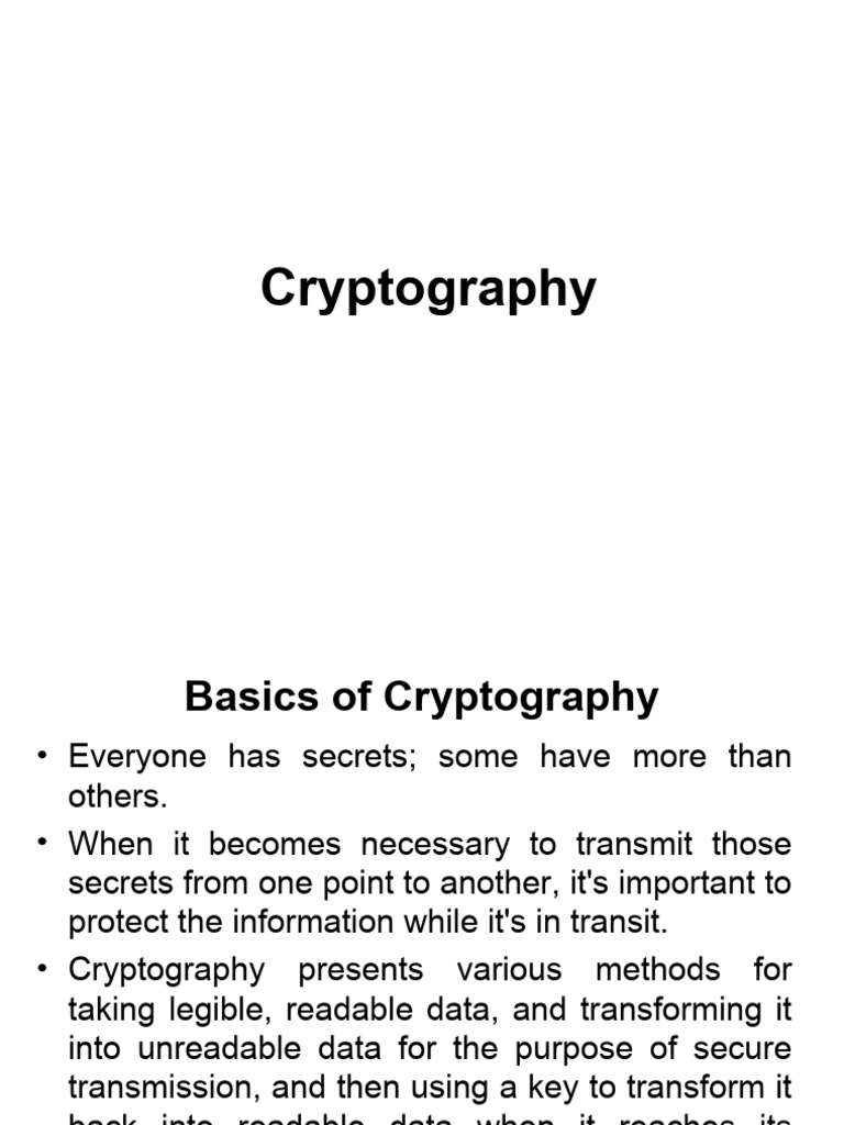 CH 2 Cryptography | PDF | Cryptography | Cryptanalysis CH 2 Cryptography | PDF | Cryptography | Cryptanalysis