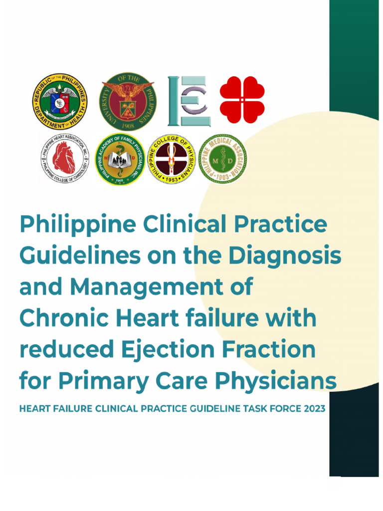 (CPG) Philippine Clinical Practice Guidelines On The Diagnosis and Management of Chronic Heart ...