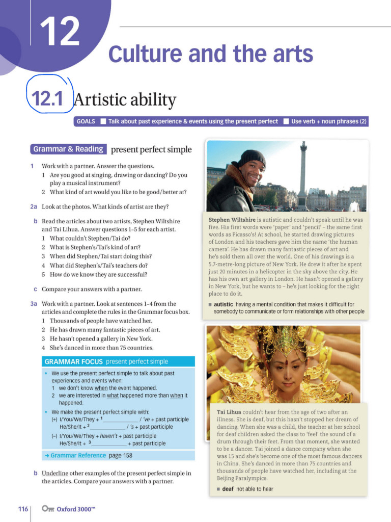 A2 Student Book Unit 12.1 27-02-2024 | PDF