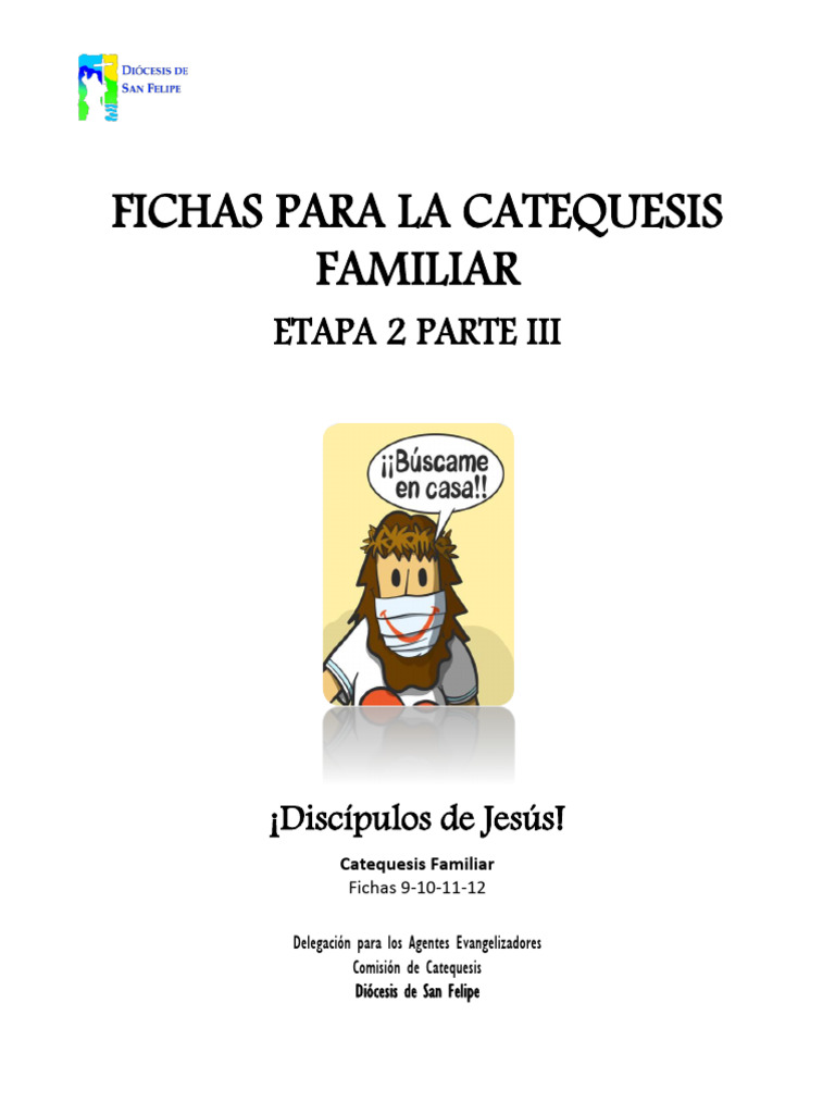 Fichas de Catequesis Familiar Etapa 2 | PDF | eucaristía | Misa (liturgia)