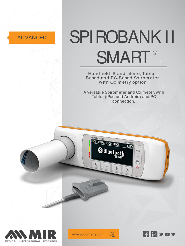 Spirometry & Oximetry Solutions | PDF | Electronic Health Record | Tablet Computer