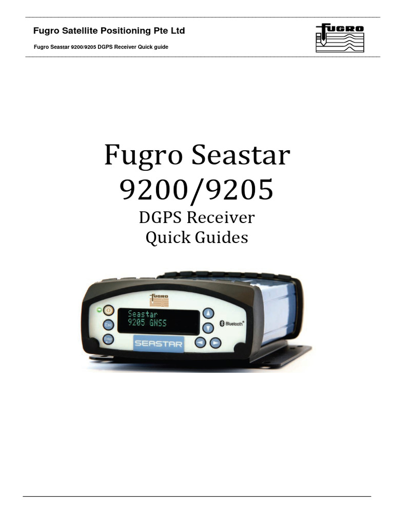 9205 - Quick Guide | PDF | Global Positioning System | Transmitter