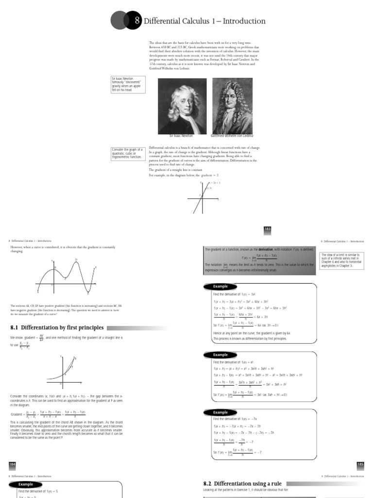 Differential Calculus Higher Mathematics Pdf Calculus Differential Calculus