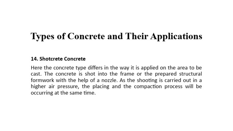 Shotcrete Concrete | PDF