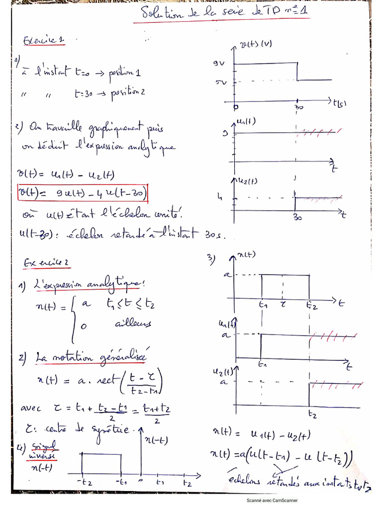 Solution TD1 Part1 | PDF